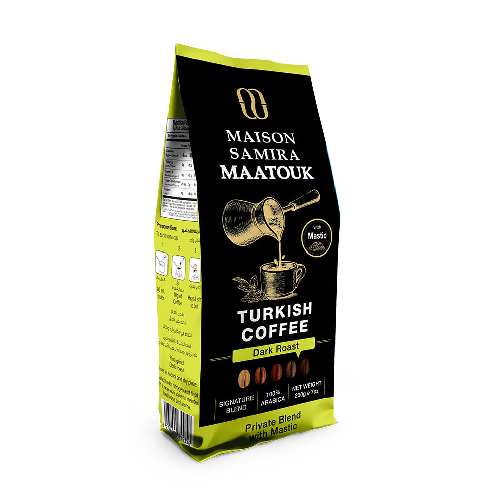 MSM Turkish Coffee - Mastic 200G – Maison Samira Maatouk